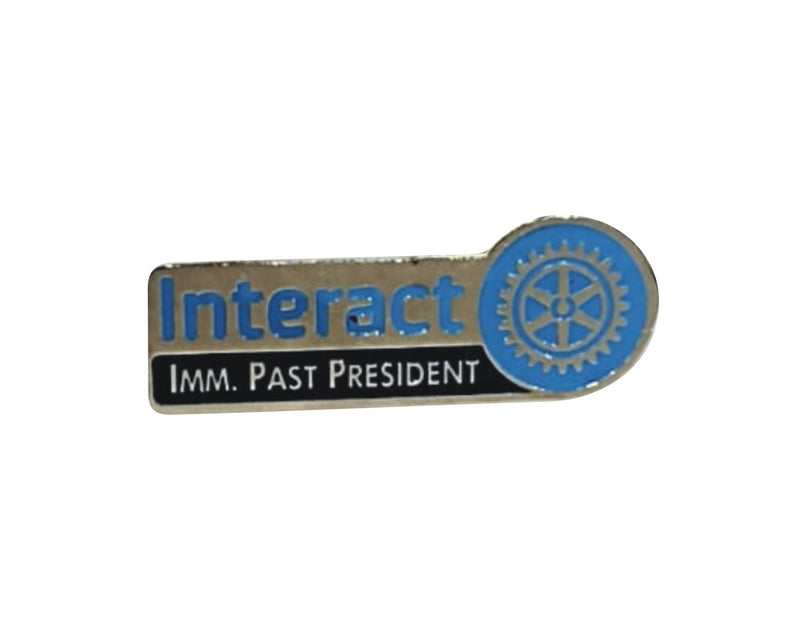 Interact Imm. Past President Pin – Tej Brothers