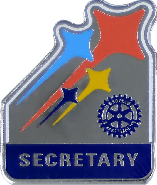 Rotary Theme 2024-25 Secretary Pin – Tej Brothers