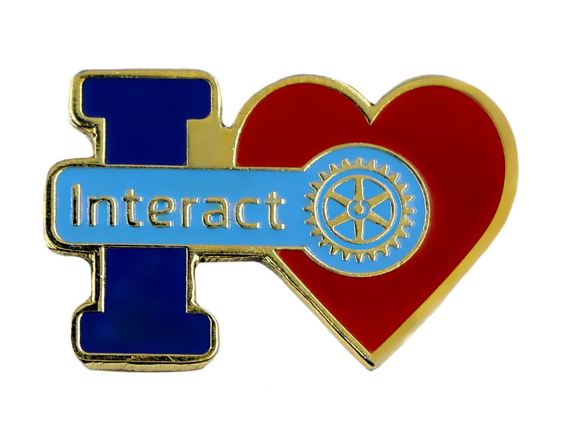 I Love Interact Pin – Tej Brothers
