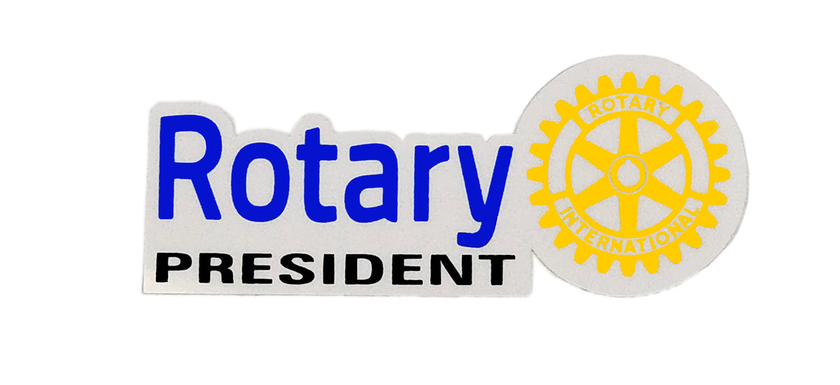 Rotary President Sticker (Outside) – Tej Brothers