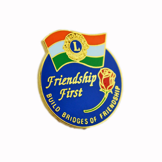 Friendship First Pin – Tej Brothers