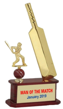 Cricket Man of The Match Trophie – Tej Brothers